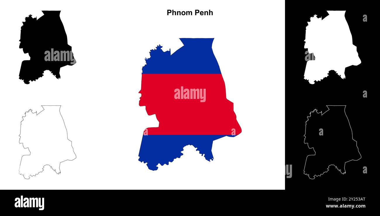 Phnom penh cambodia detailed Stock Vector Images - Alamy