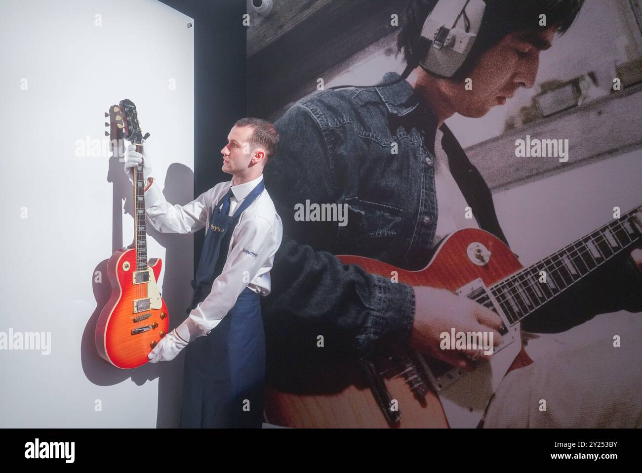 London, UK. 9 September 2024. Noel Gallagher / Oasis An Epiphone Les ...