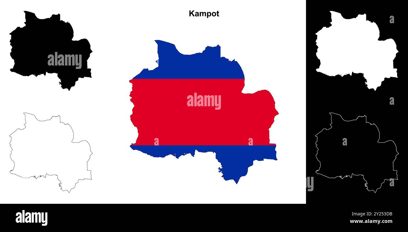 Map of kampot hi-res stock photography and images - Alamy
