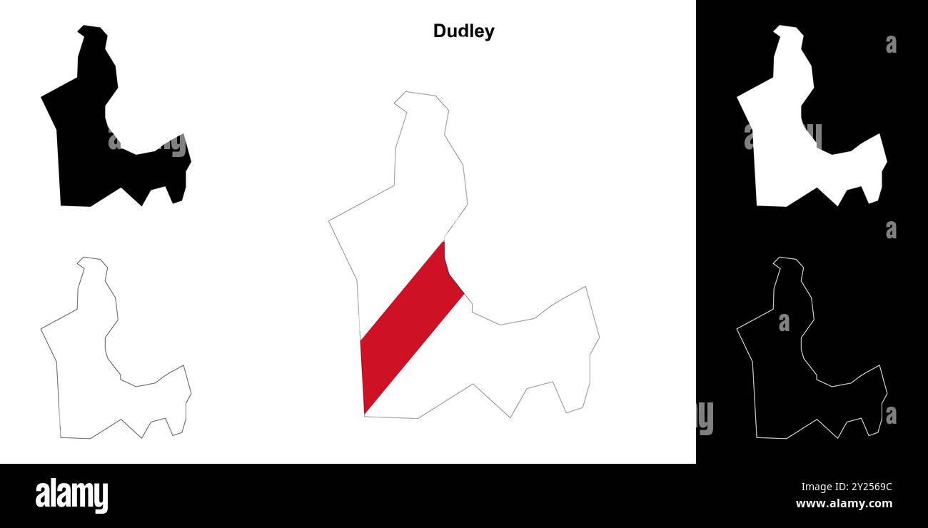 Map of uk with counties outline hi-res stock photography and images - Alamy