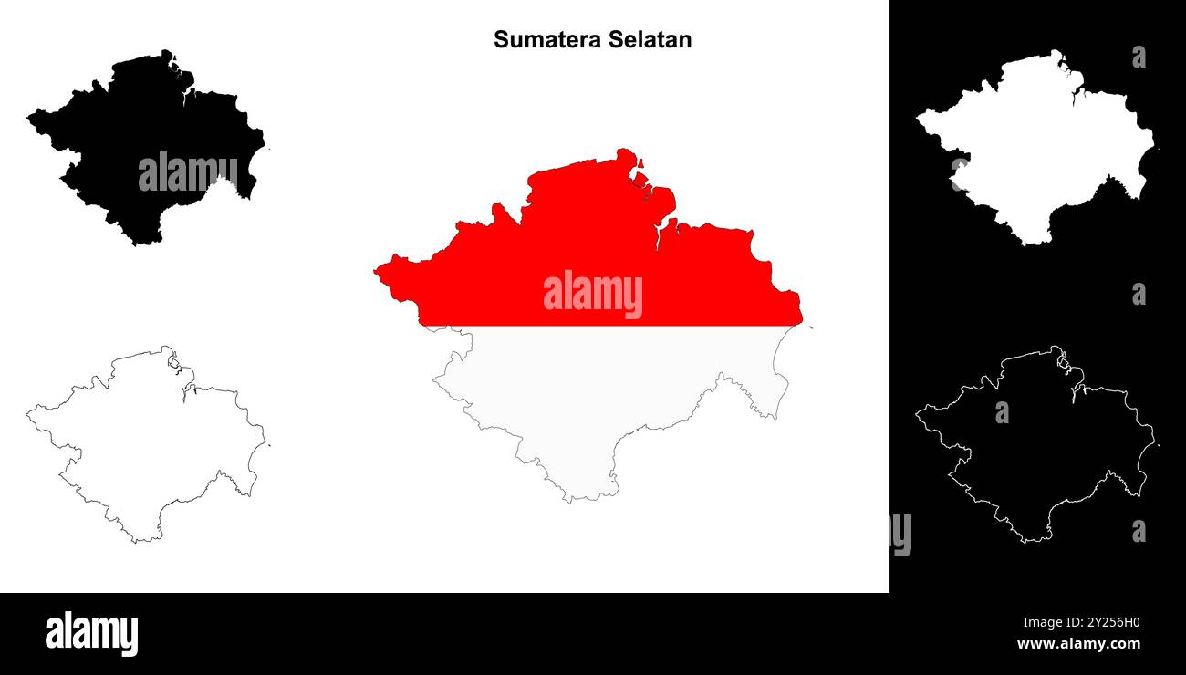 Sumatera selatan map hi-res stock photography and images - Alamy Sumatera selatan map hi-res stock photography and images - Alamy