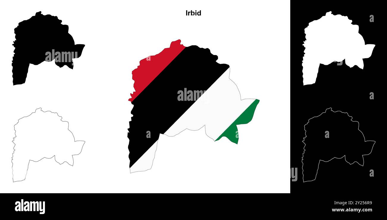 Map of irbid hi-res stock photography and images - Alamy