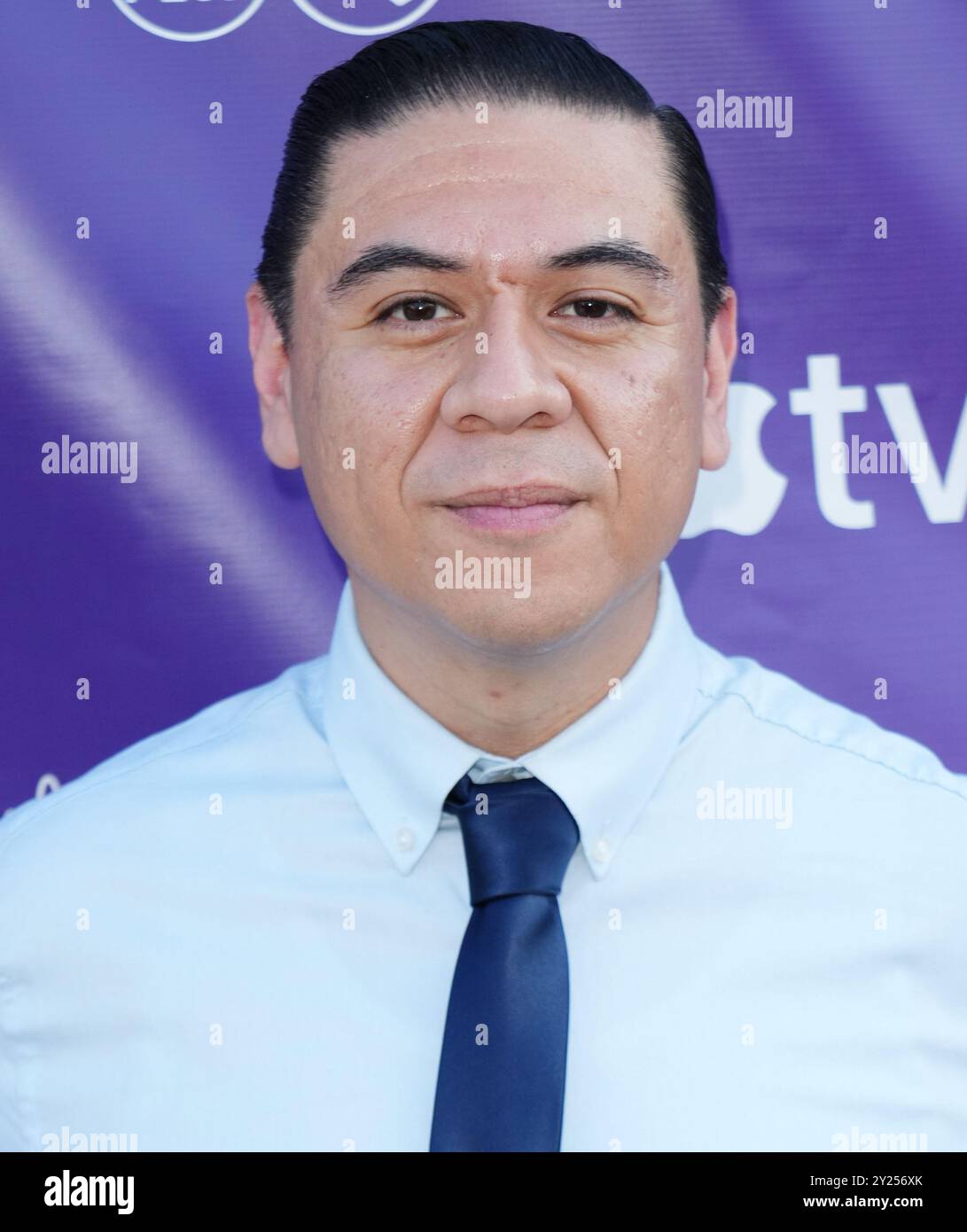 Los Angeles, USA. 08th Sep, 2024. Chris Estrada arrives at the The 39th Annual Imagen Awards ...