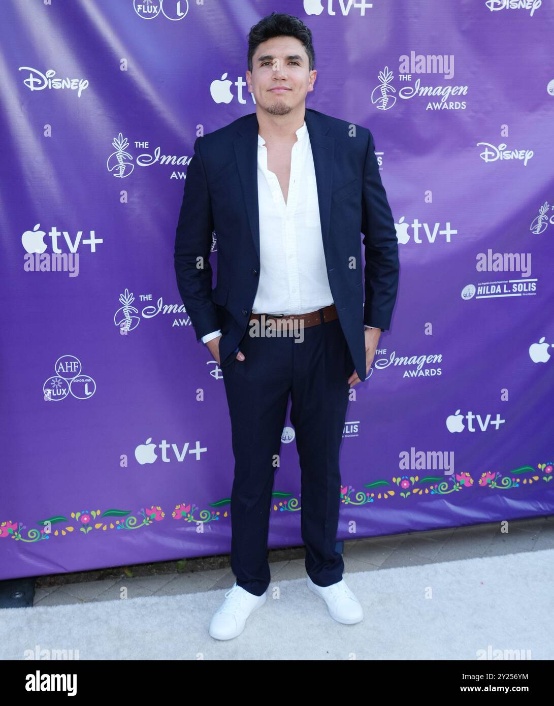 Felipe Espinosa arrives at the The 39th Annual Imagen Awards held at ...