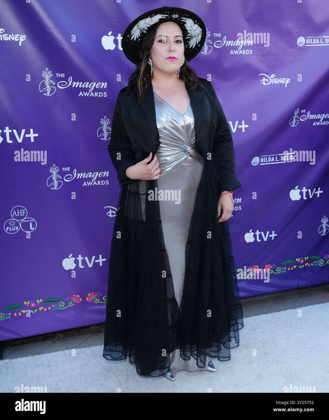 Sofia Garza-Barba arrives at the The 39th Annual Imagen Awards held at ...