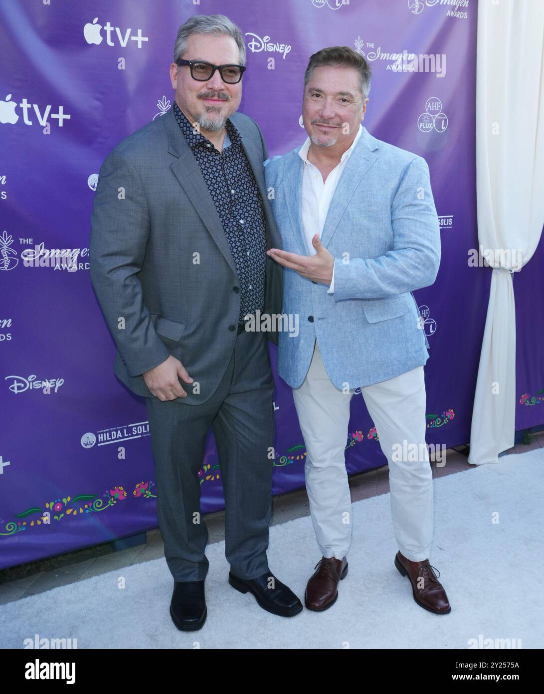 Los Angeles, USA. 08th Sep, 2024. (L-R) Julio Cesar Cedillo and Benito ...