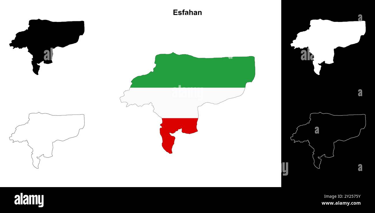 Map of esfahan hi-res stock photography and images - Alamy