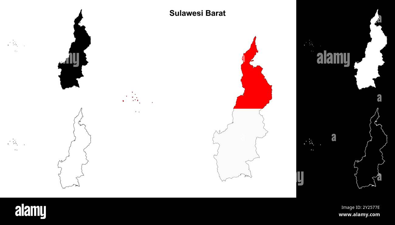 Sulawesi Barat province outline map set Stock Vector Image & Art - Alamy Sulawesi Barat province outline map set Stock Vector Image & Art - Alamy