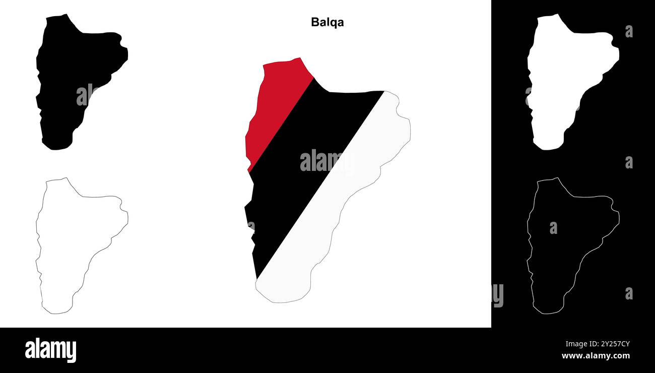 Balqa eps map hi-res stock photography and images - Alamy