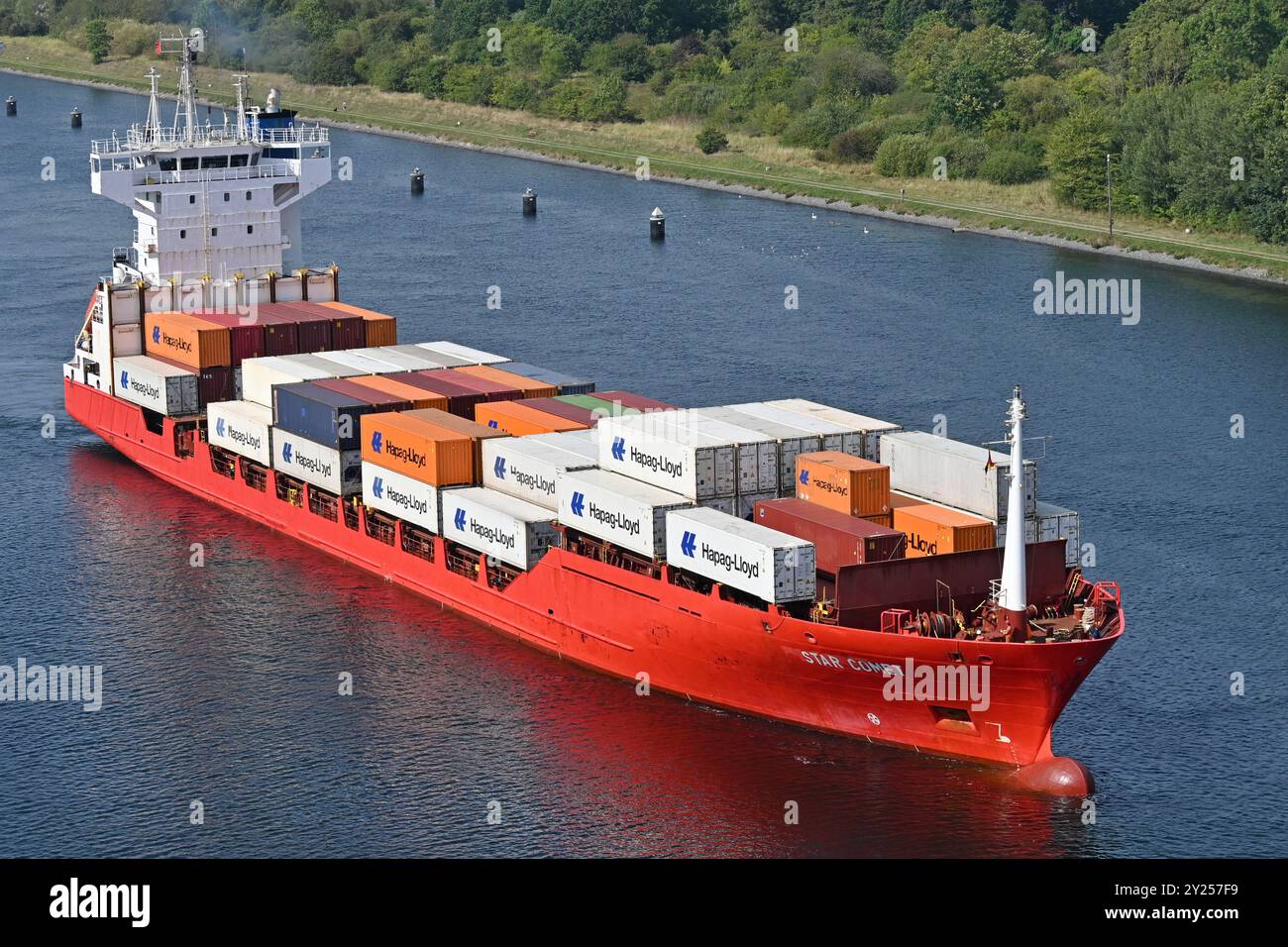 Containership STAR COMET at the Kiel Canal Stock Photo - Alamy