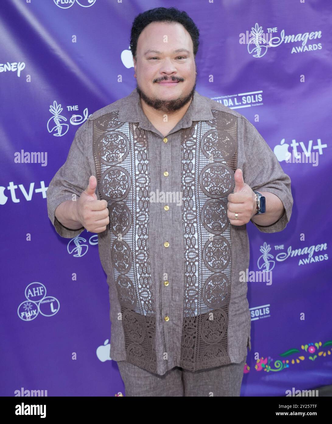 Adrian Martinez arrives at the The 39th Annual Imagen Awards held at ...