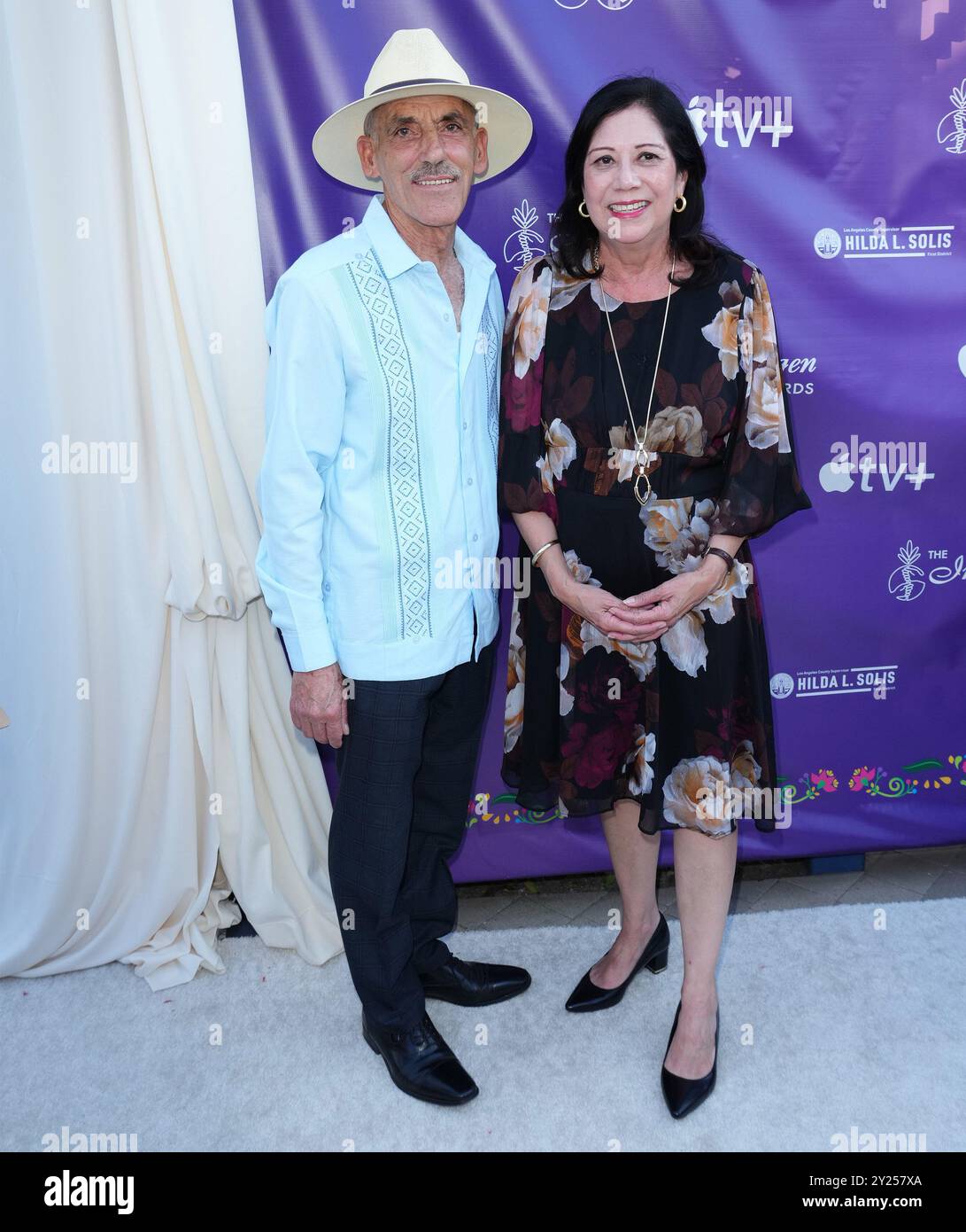 Los Angeles, USA. 08th Sep, 2024. (L-R) Sam H. Sayyad and Hilda L Solis ...