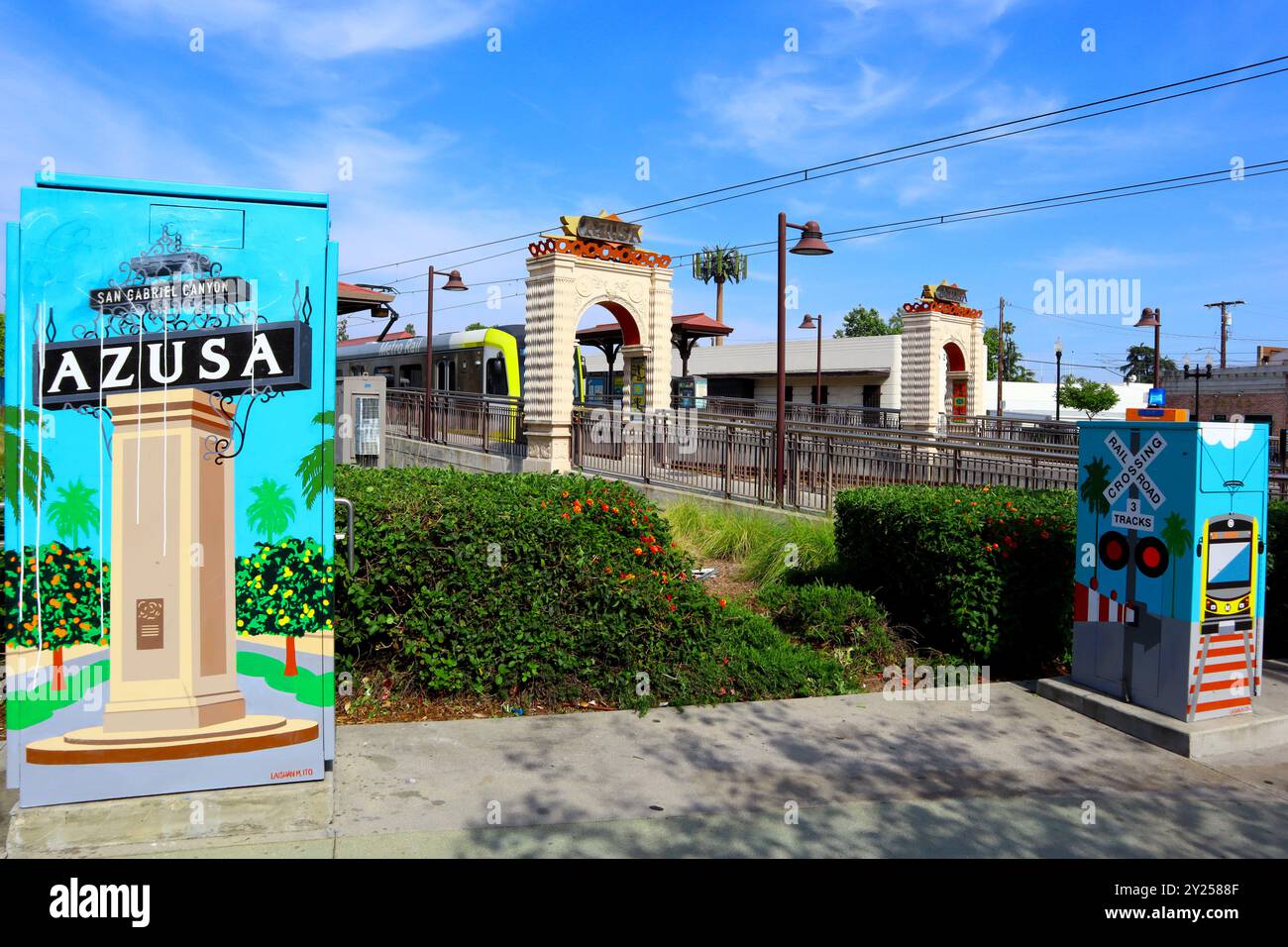 Azusa (Los Angeles County), California: City of Azusa, Artistic ...