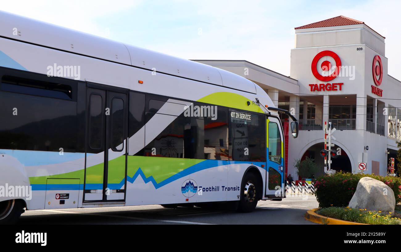 Azusa (Los Angeles County), California: Foothill Transit Bus Stock ... Azusa (Los Angeles County), California: Foothill Transit Bus Stock ...