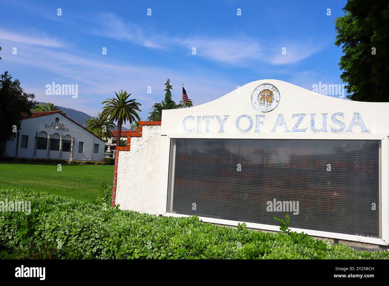 Azusa (Los Angeles County), California: City of Azusa, Azusa City Hall ...
