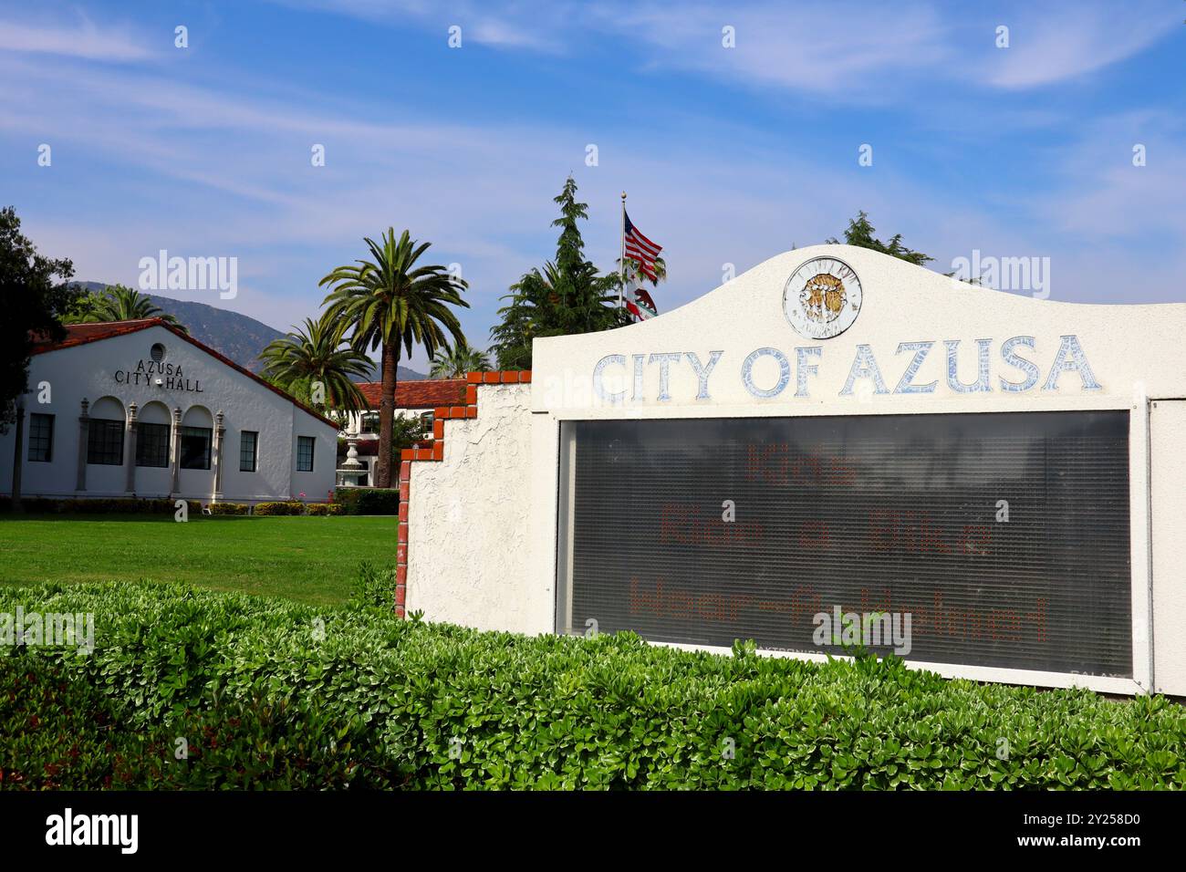 Azusa (Los Angeles County), California: City of Azusa, Azusa City Hall ...