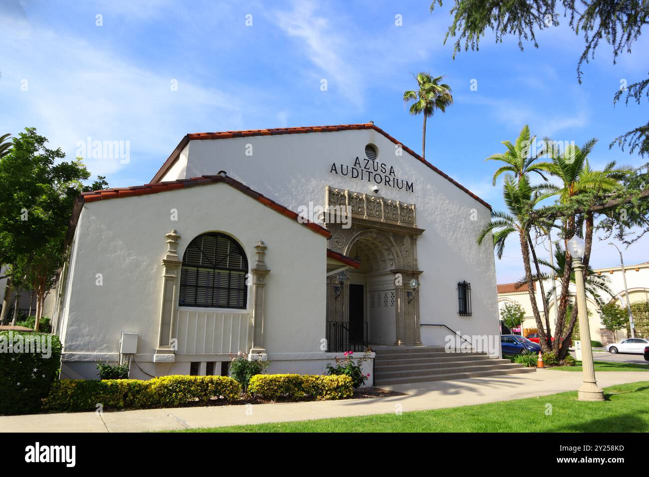 Azusa (Los Angeles County), California: Azusa Auditorium located at 213 ...