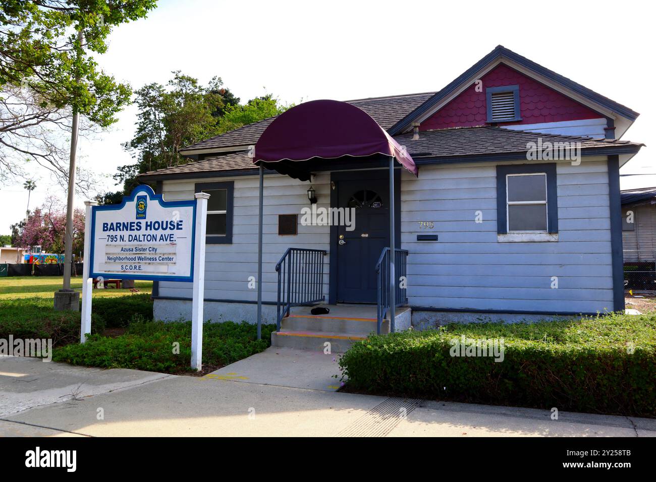 Azusa (Los Angeles County), California: City of Azusa, Barnes House ...