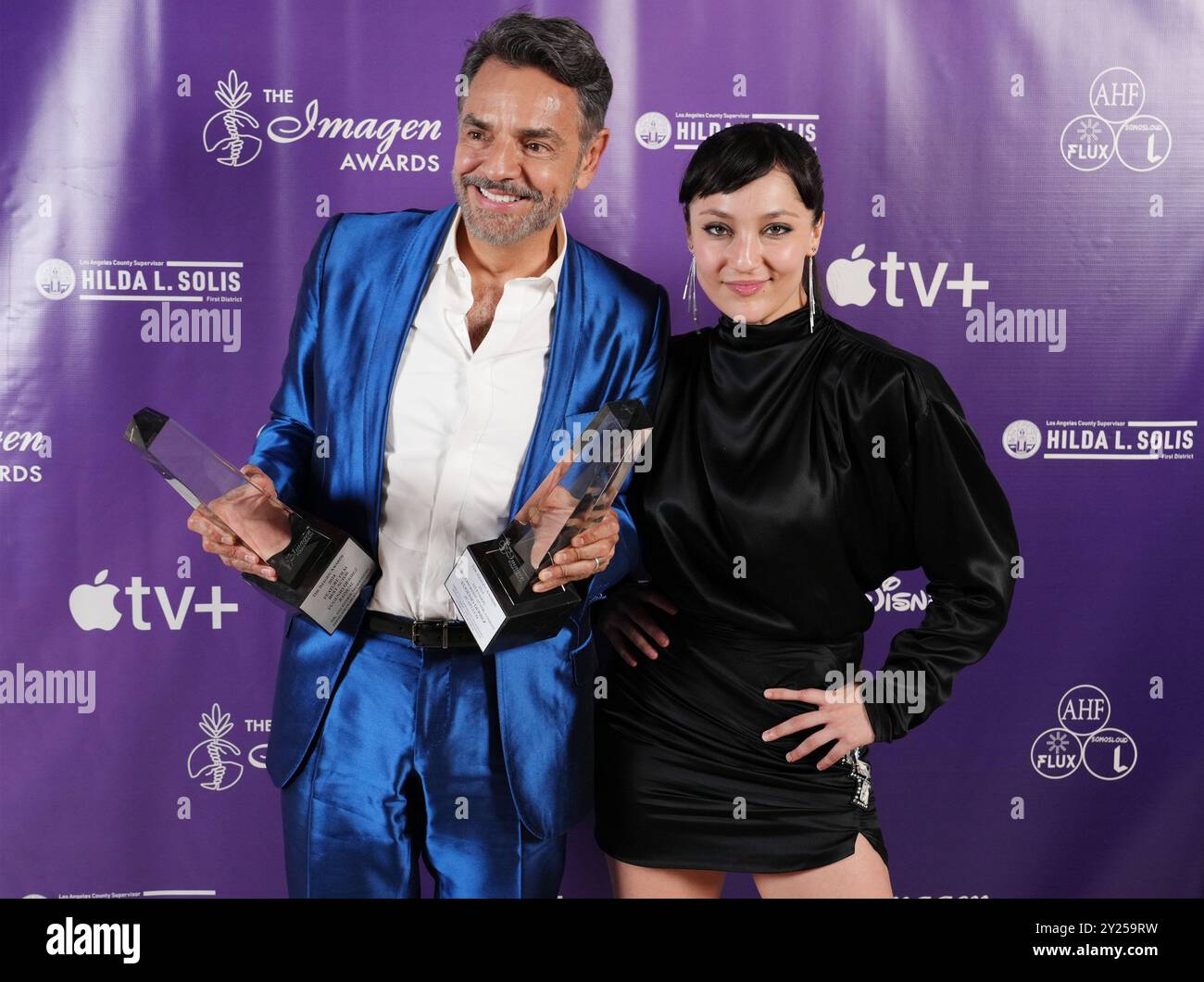 Los Angeles, USA. 08th Sep, 2024. (L-R) Eugenio Derbez and Regina ...