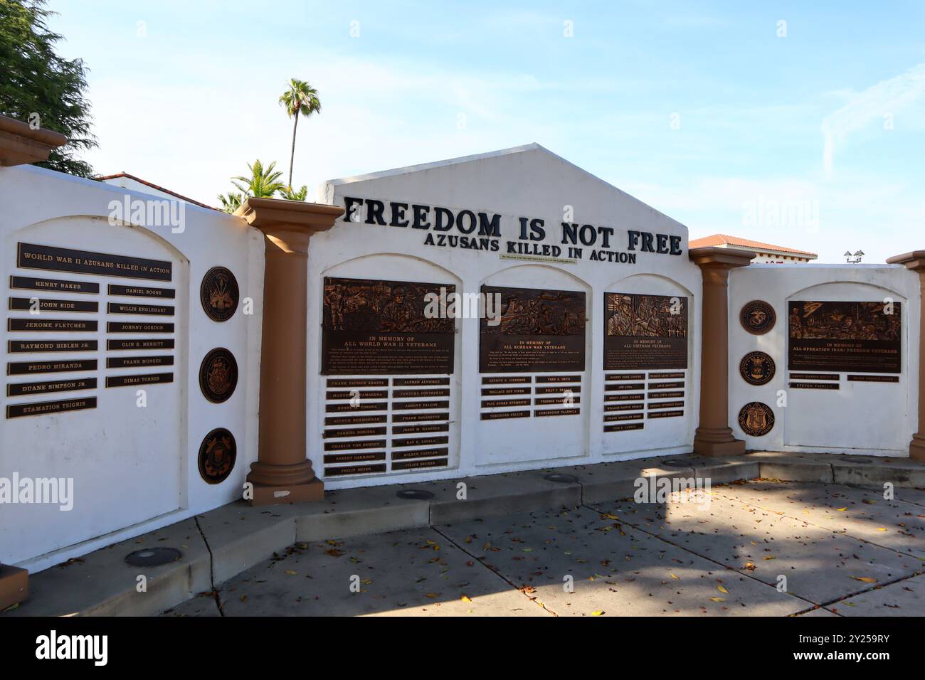 Azusa (Los Angeles County), California: City of Azusa, Monument to the ...