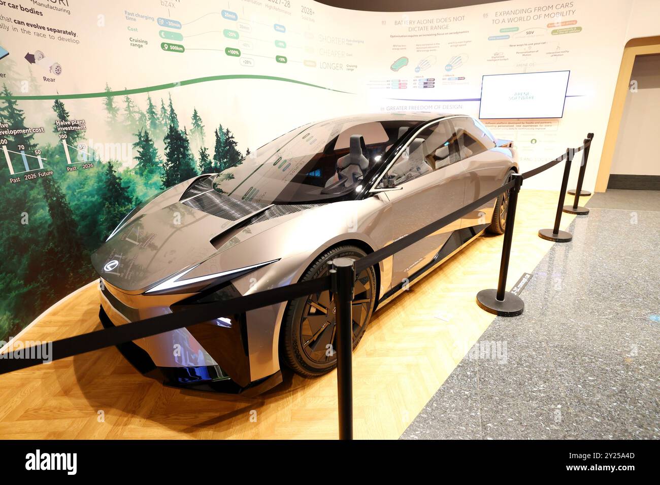 General view, SEPTEMBER 8, 2024 : IOC/IPC worldwide partner TOYOTA have ...