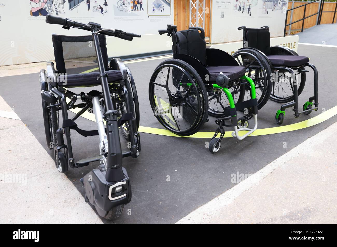 General view, SEPTEMBER 8, 2024 : IOC/IPC worldwide partner TOYOTA have ...