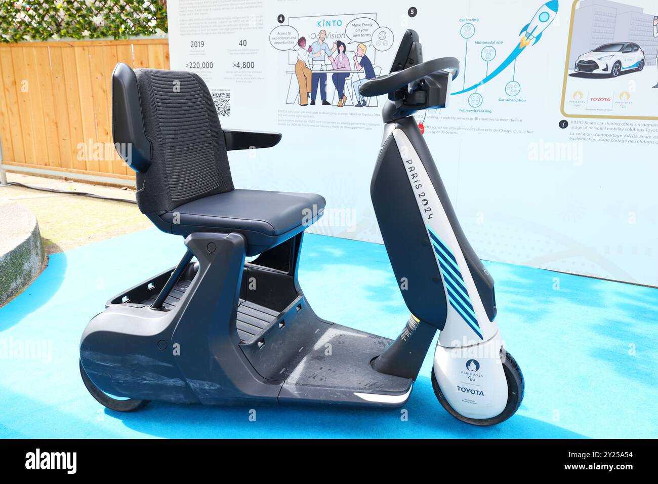 General view, SEPTEMBER 8, 2024 : IOC/IPC worldwide partner TOYOTA have ...