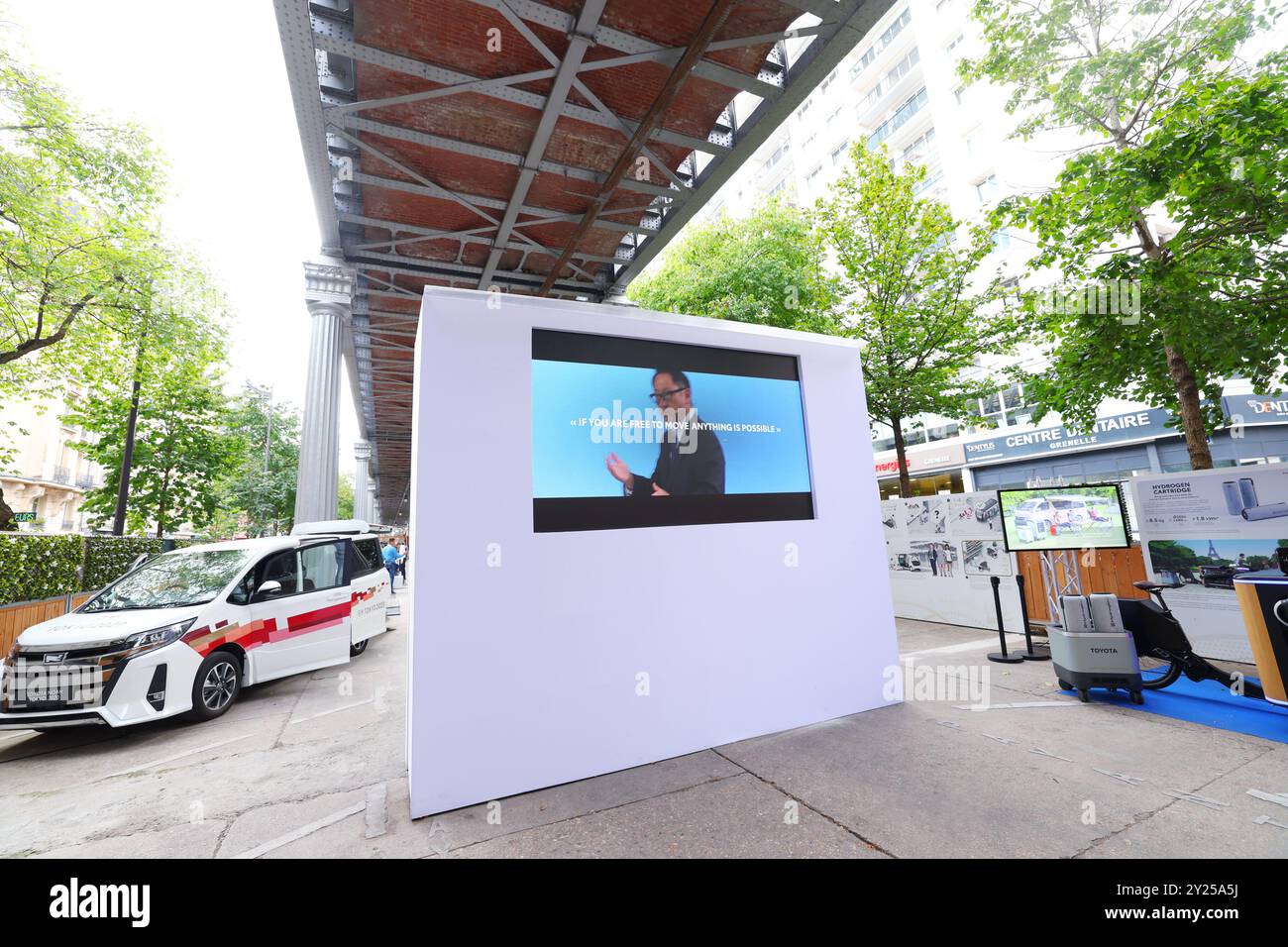 General view, SEPTEMBER 8, 2024 : IOC/IPC worldwide partner TOYOTA have ...