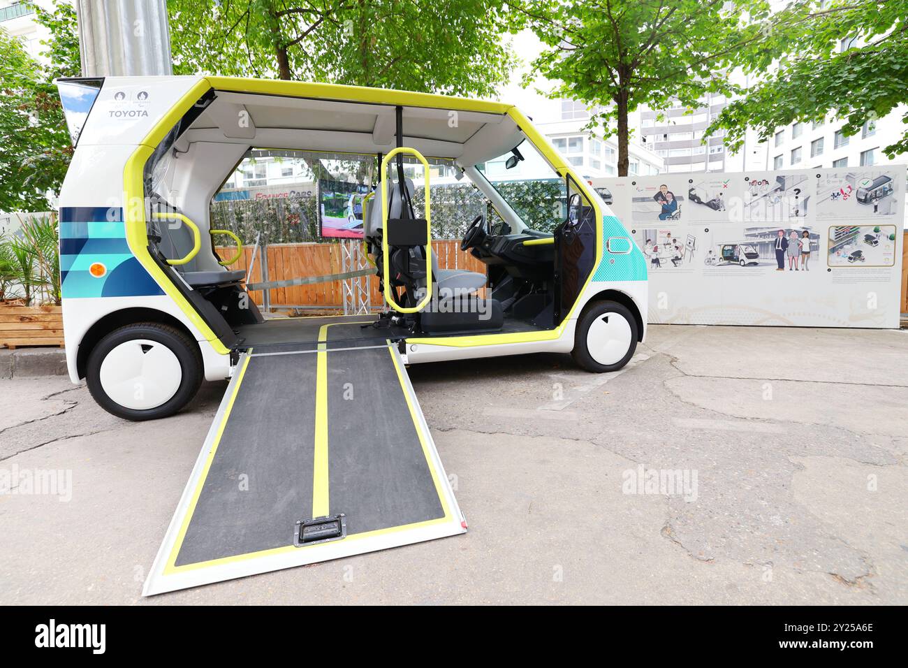 General view, SEPTEMBER 8, 2024 : IOC/IPC worldwide partner TOYOTA have ...