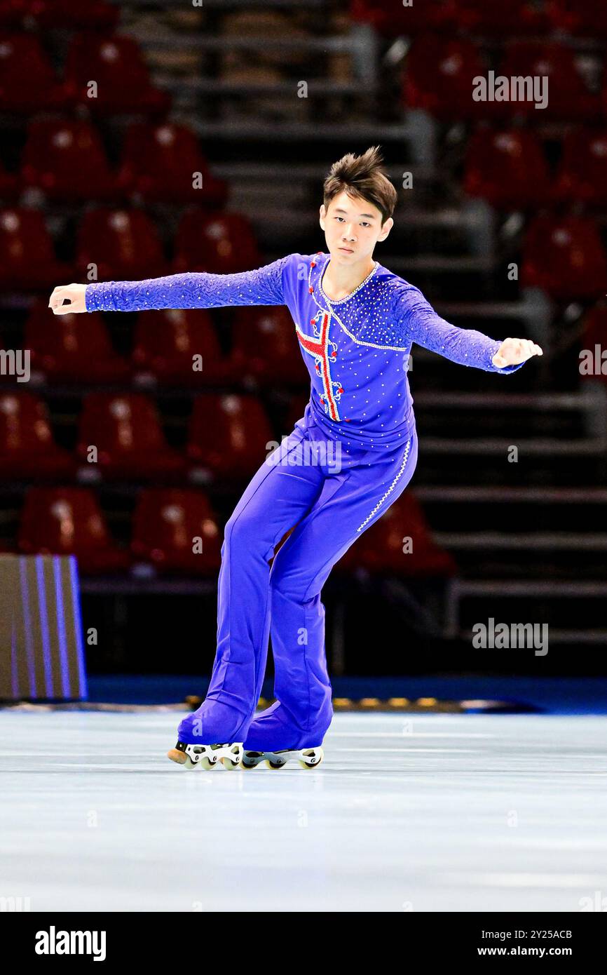 Hsin-Chiao LEE (TPE), during Senior Men Inline, Short Program, at the ...