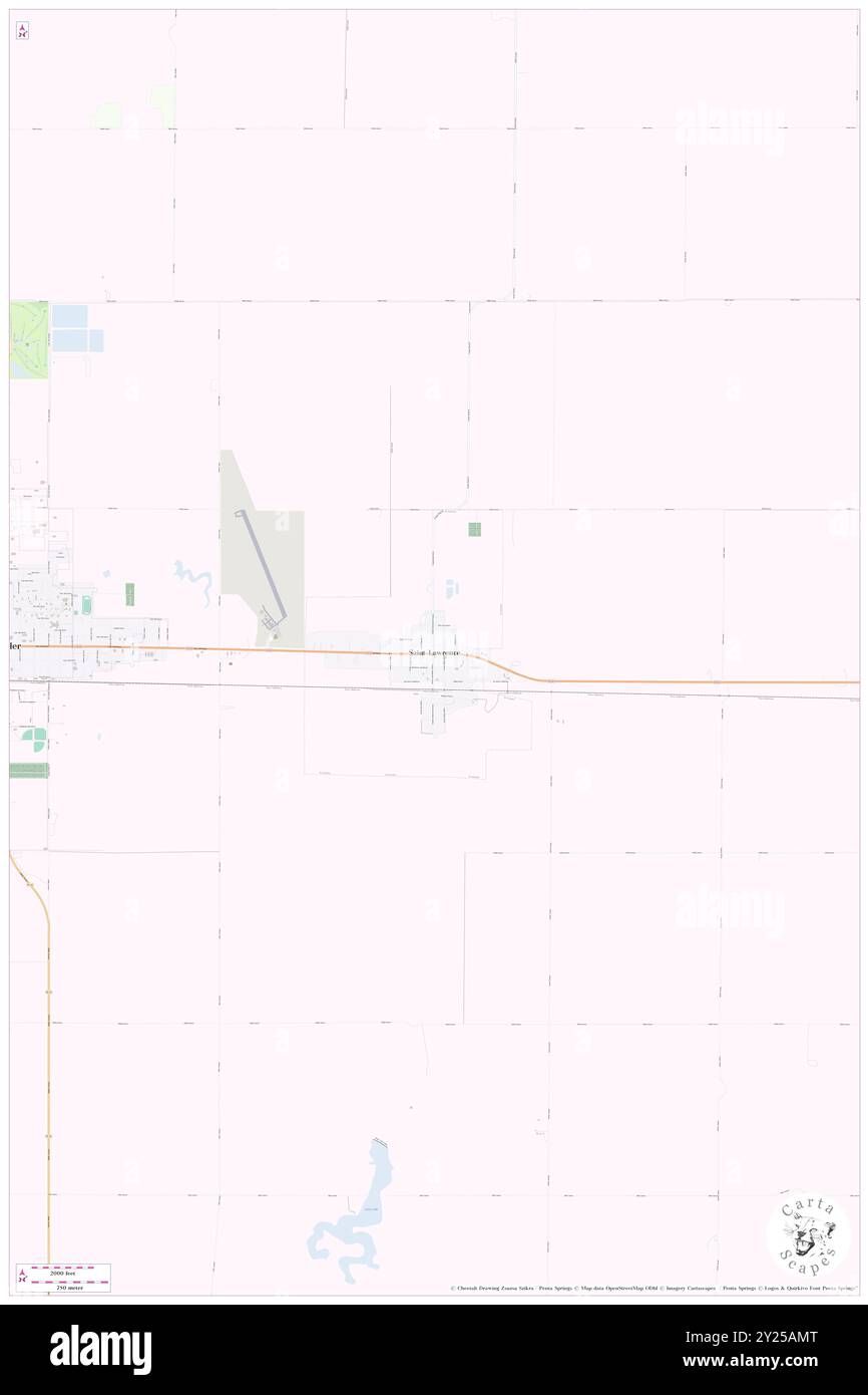 Saint lawrence county map Cut Out Stock Images & Pictures - Alamy