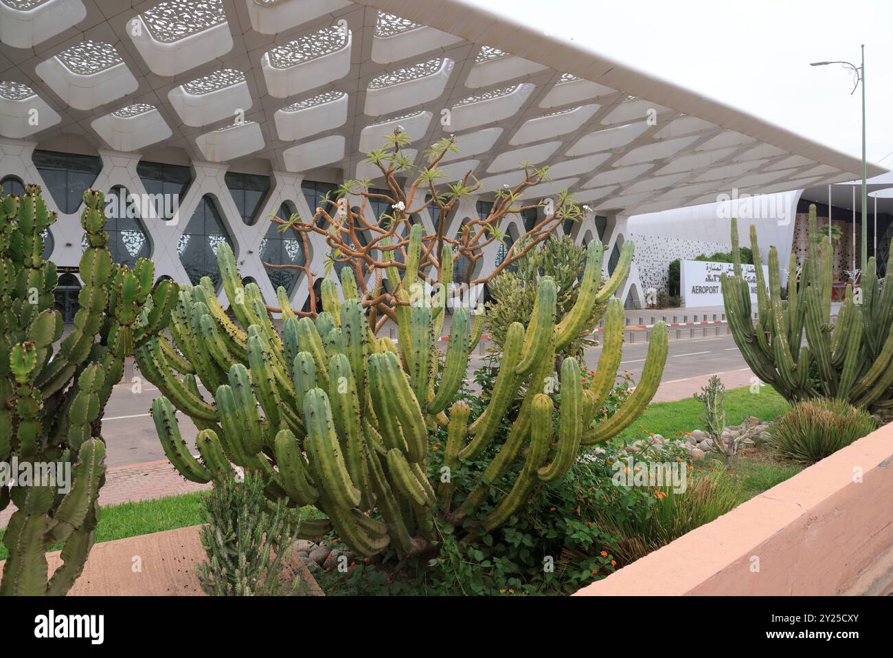 Marrakech International Airport in Morocco. Marrakech-Menara Airport ...
