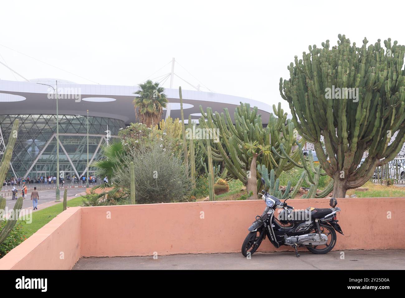 Marrakech International Airport in Morocco. Marrakech-Menara Airport ...
