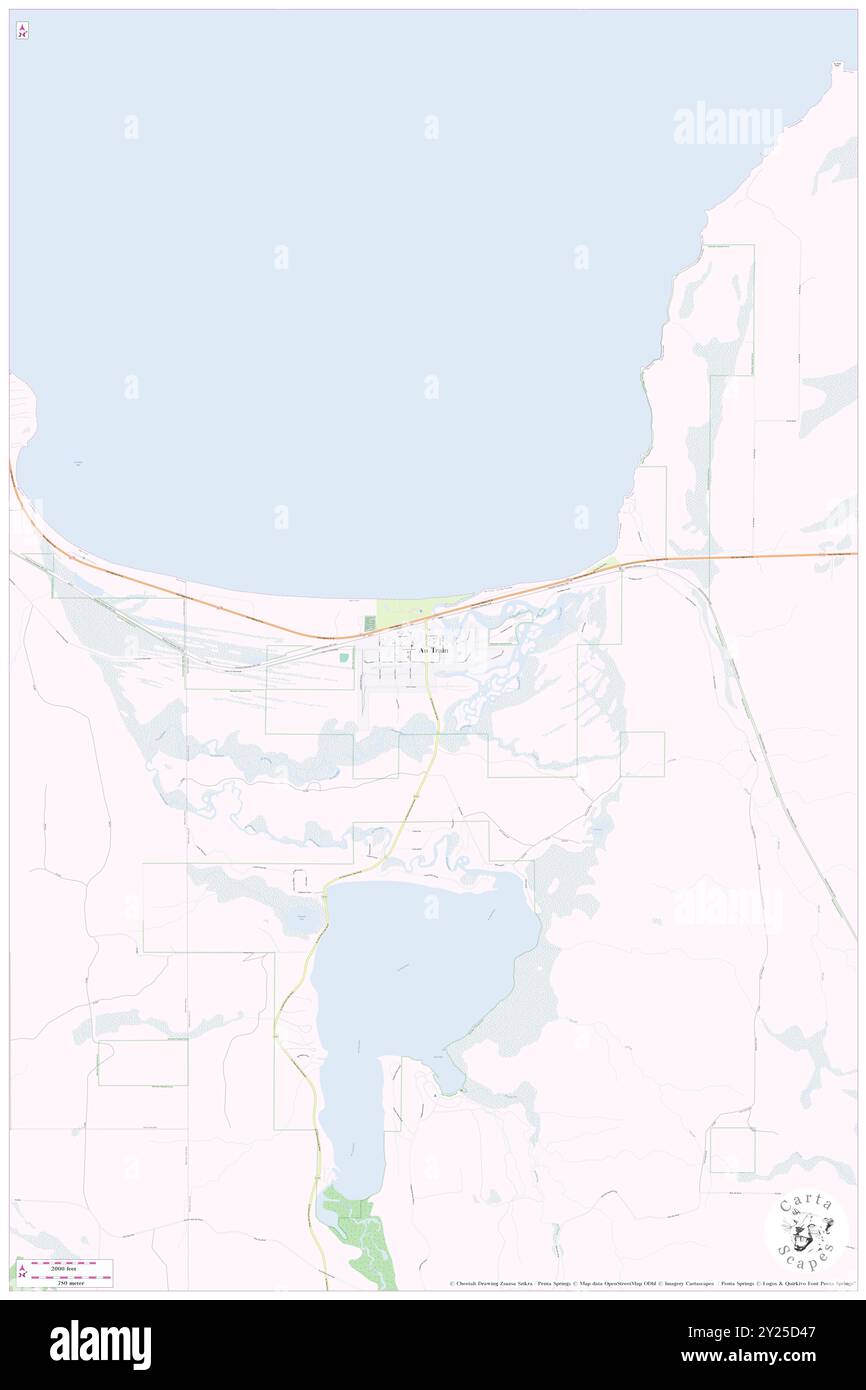 Au Train, Alger County, US, United States, Michigan, N 46 25' 48'', S ...