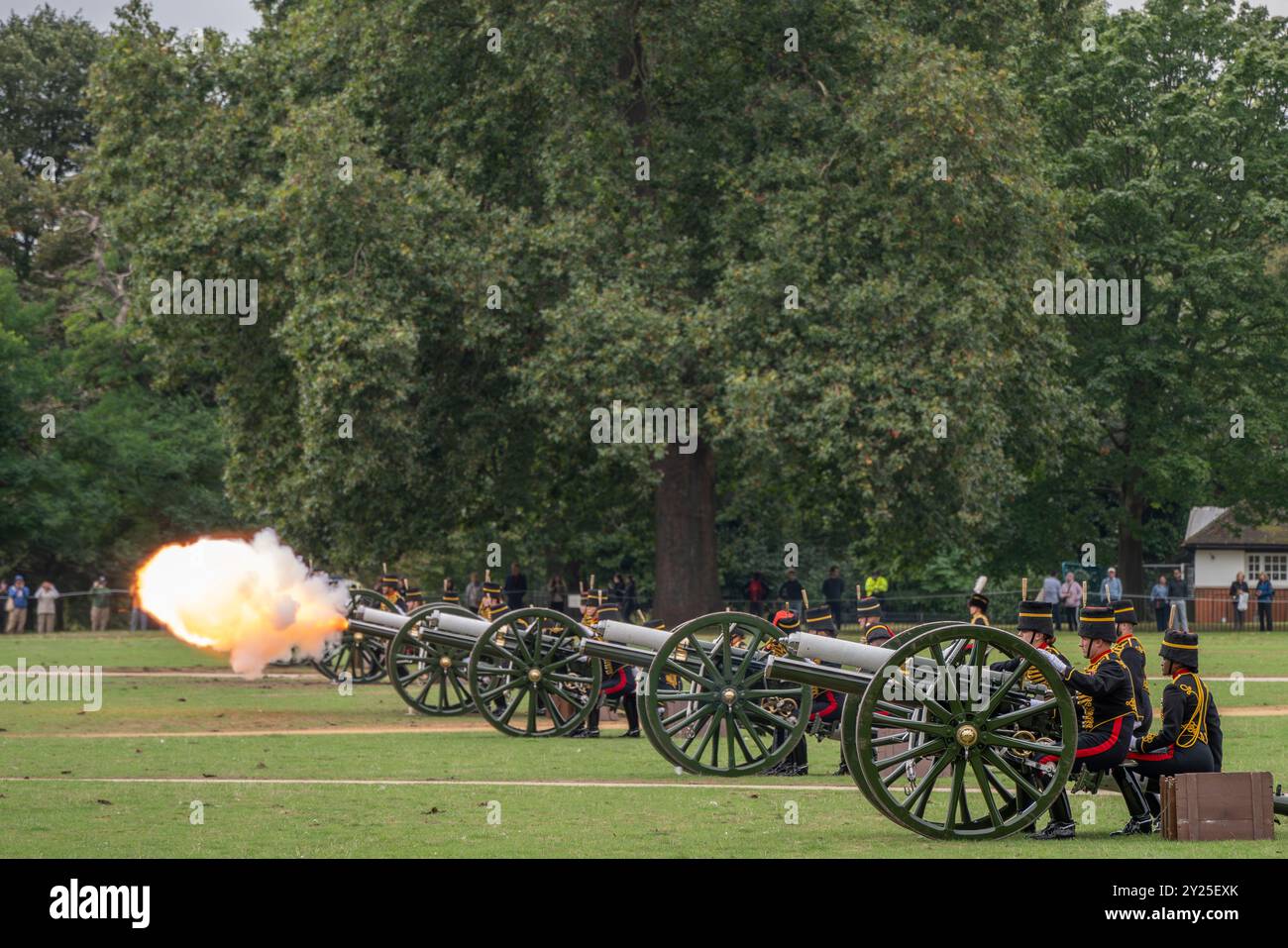 Hyde Park, London, UK. 9th Sep, 2024. The British Army mark the second ...