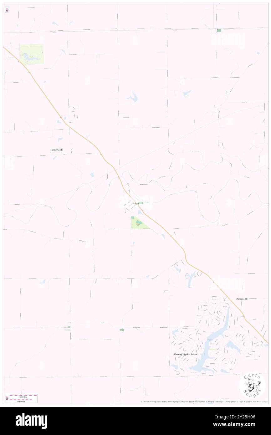 Jennings indiana map hi-res stock photography and images - Alamy