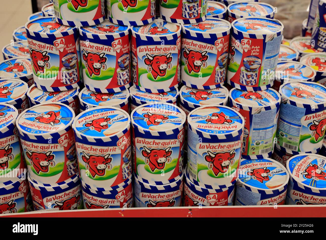 "The Laughing Cow", the favorite cheese of young and adult Moroccans ...