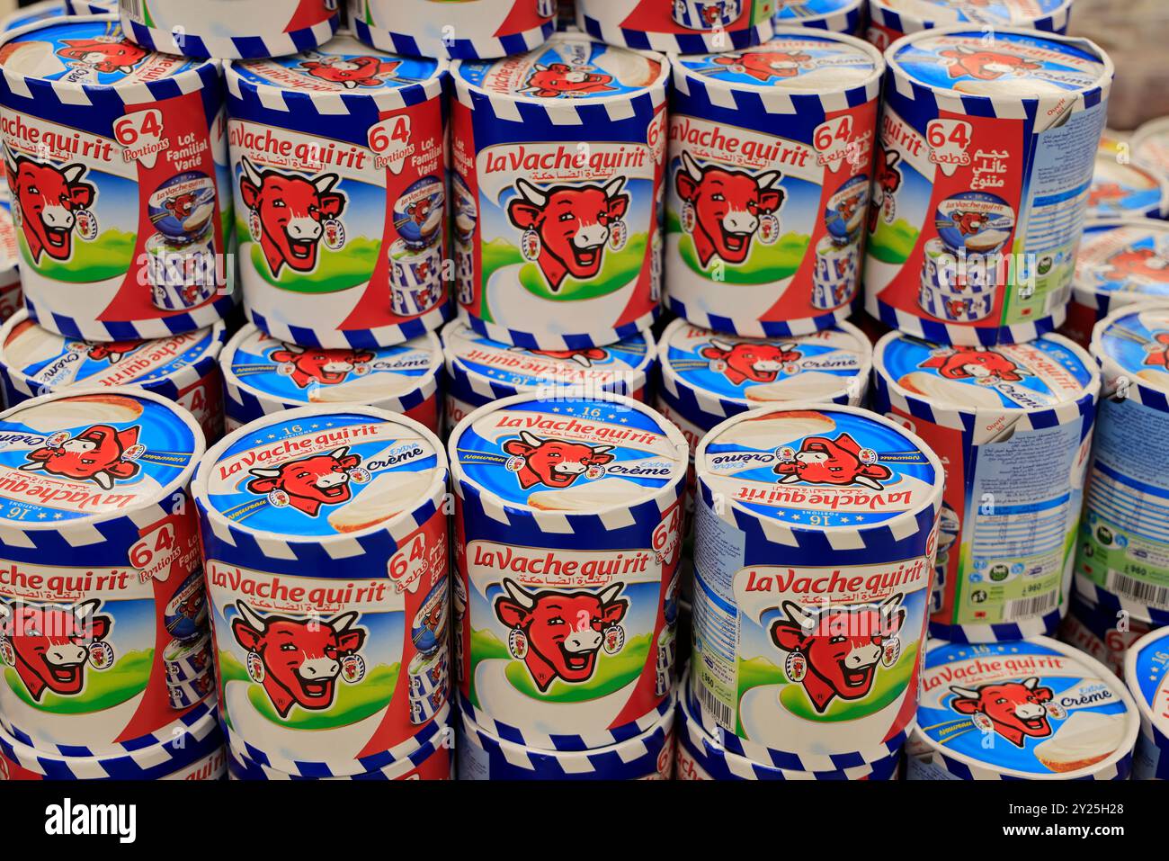 "The Laughing Cow", the favorite cheese of young and adult Moroccans ...