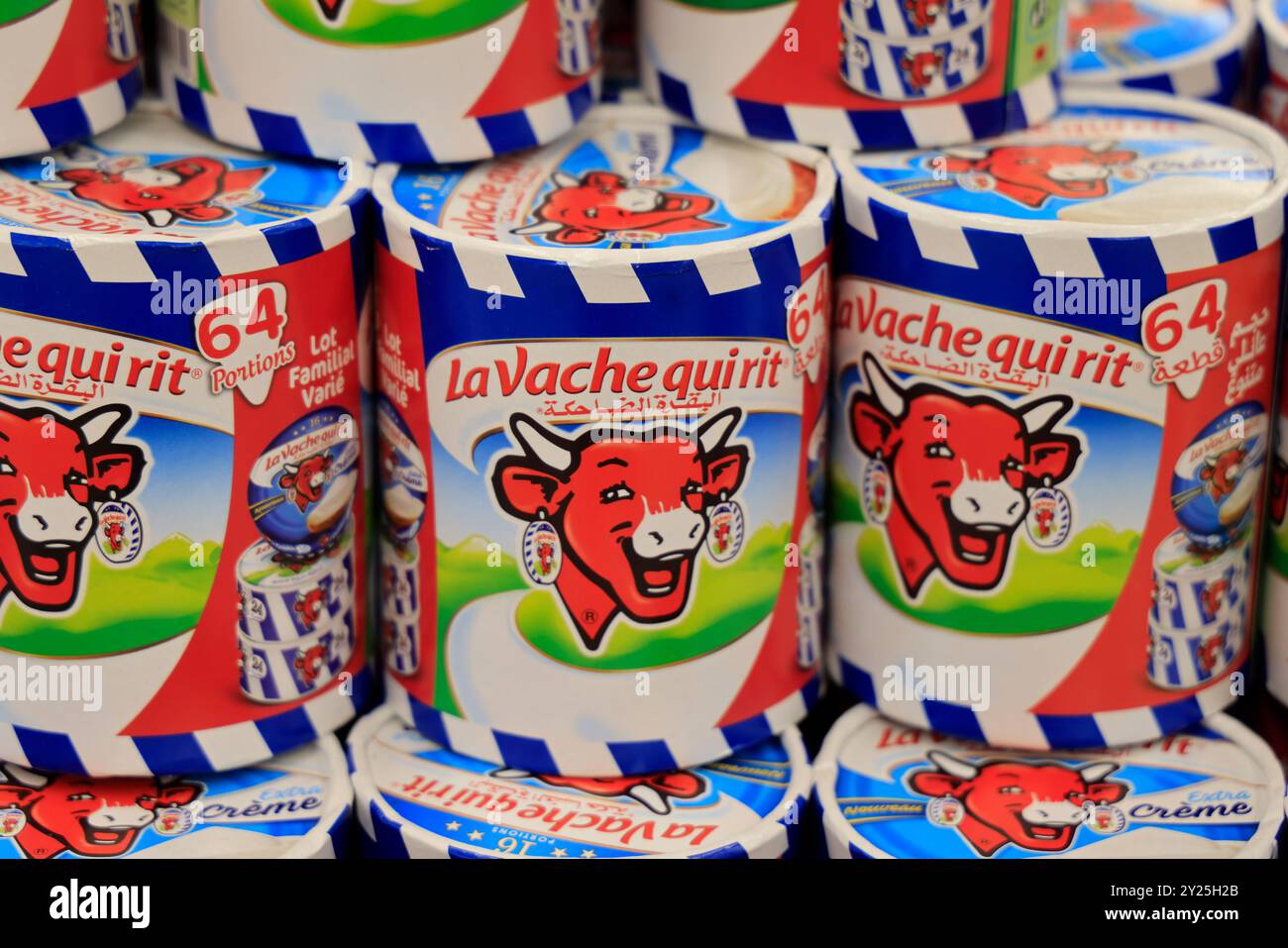 "The Laughing Cow", the favorite cheese of young and adult Moroccans ...