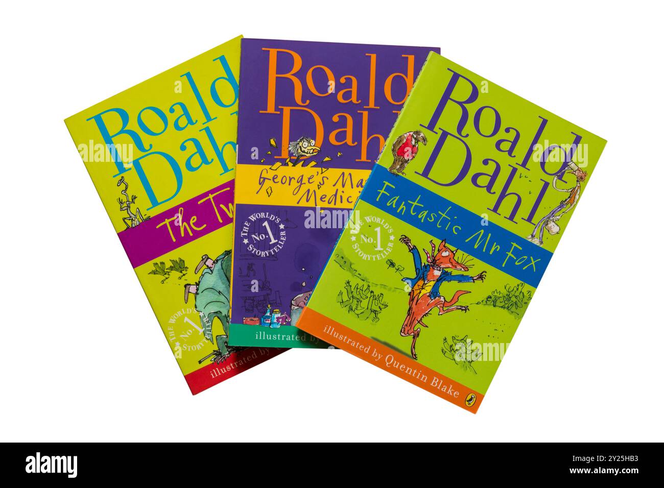 Selection of Roald Dahl childrens books with Fantastic Mr Fox book on ...