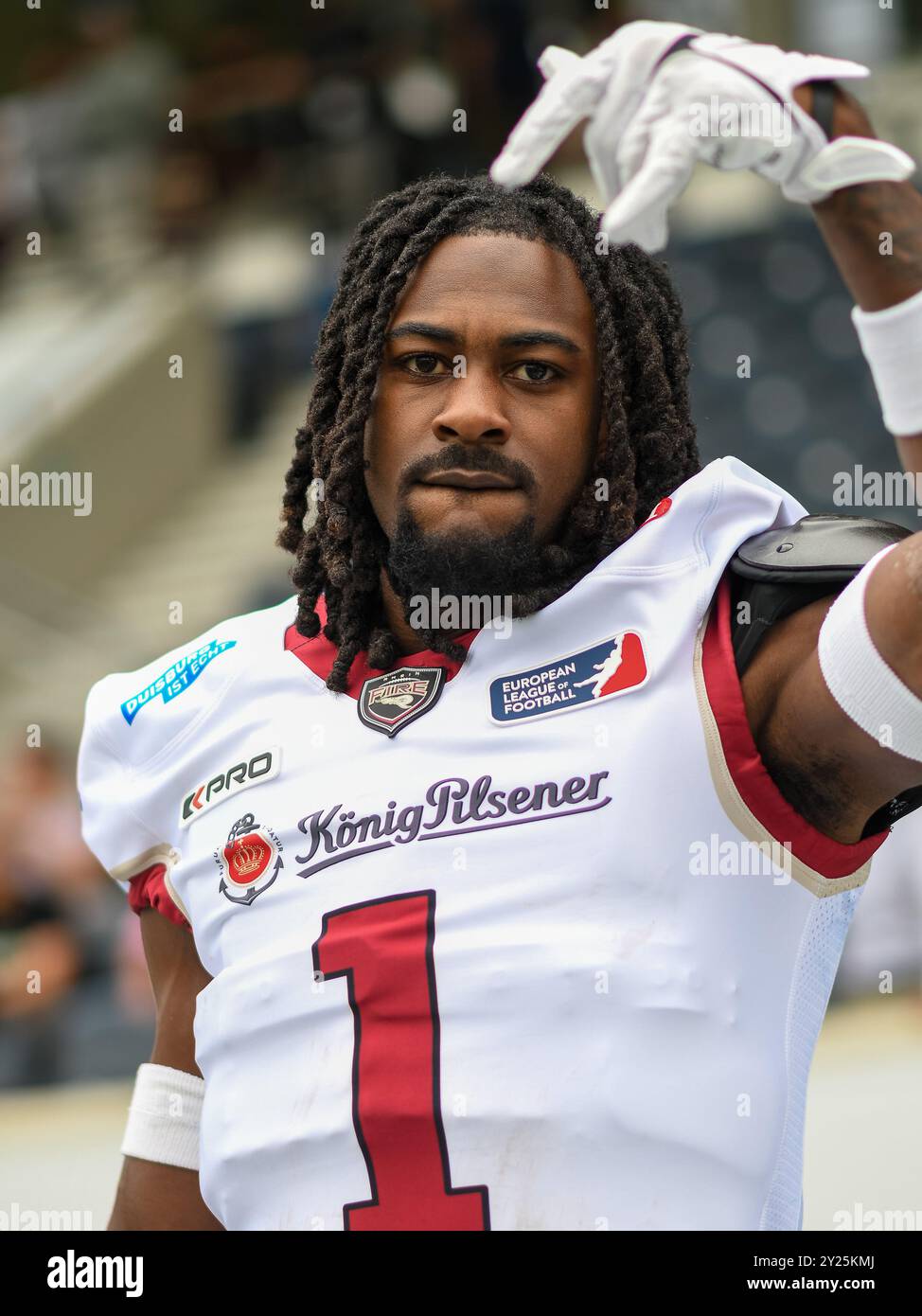 Marloshawn Franklin Jr (Rhein Fire #1), Stuttgart Surge vs. Rhein Fire ...