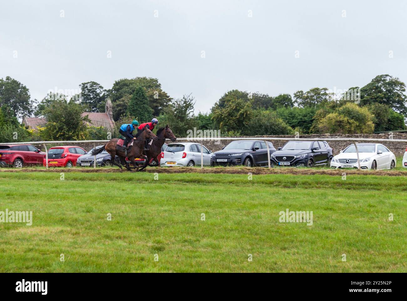 Darlington, UK.9th September 2024. Trainer Michael Dods threw open the ...