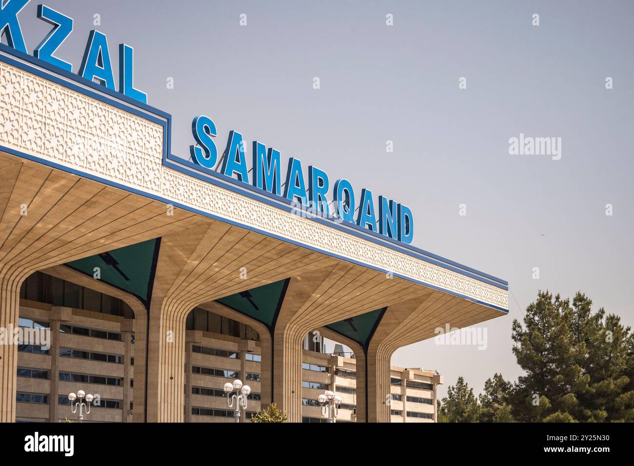 Samarkand train station, Uzbekistan Stock Photo - Alamy