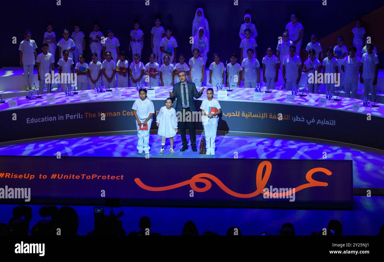 UN INTERNATIONAL DAY TO PROTECT EDUCATION FROM ATTACKÊIN DOHA Children s performance during the ...