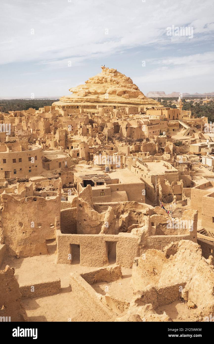 Ancient city of Shali in Siwa Oasis, Egypt Stock Photo - Alamy