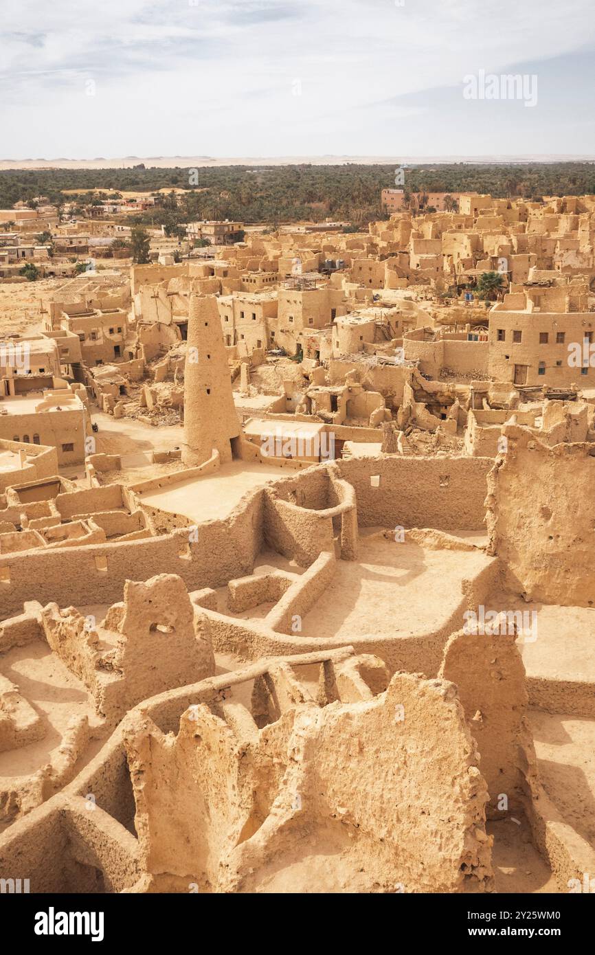Ancient city of Shali in Siwa Oasis, Egypt Stock Photo - Alamy