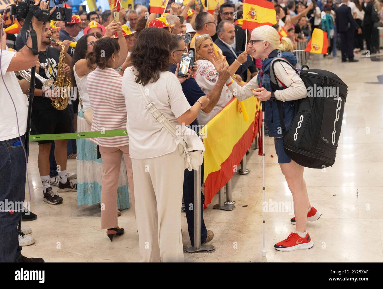 Susana Rodríguez, Paralympic gold medalist in triathlon in Paris 2024 ...