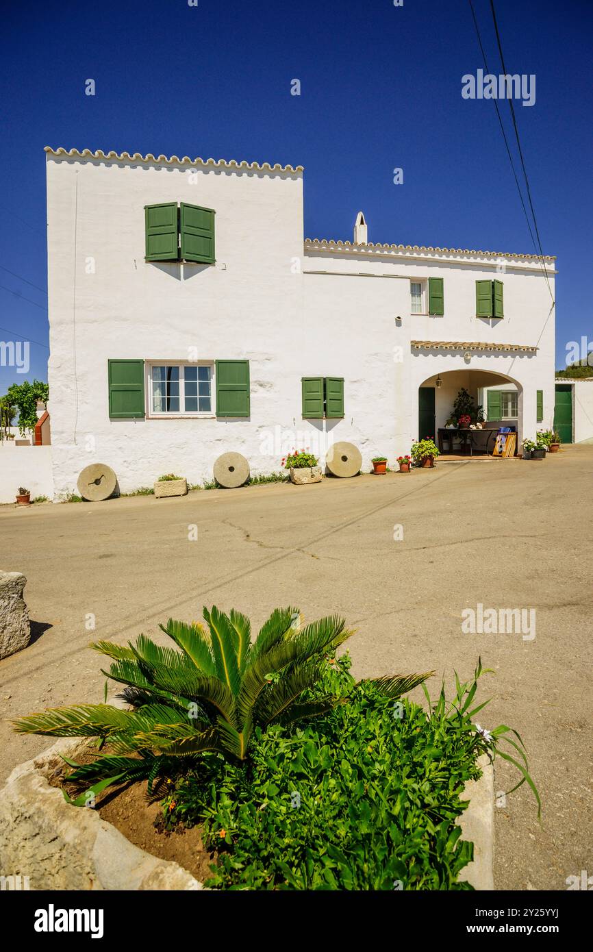 typical livestock farm in menorca, Alcaiduset, Alaior, Menorca ...
