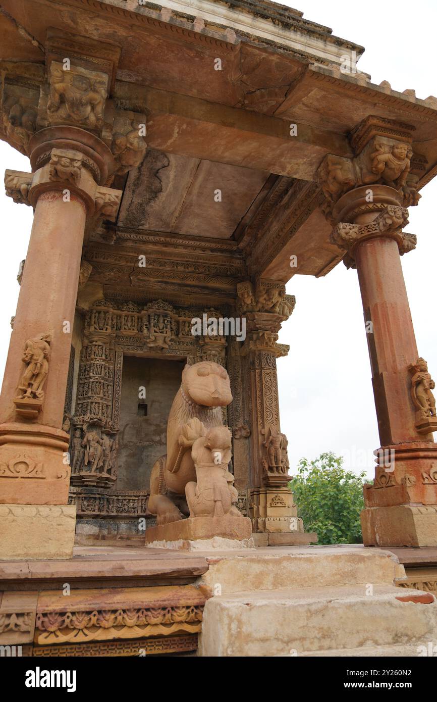 Mahadeva (Lion) Temple. Khajuraho Group of Monuments. Chhatarpur ...