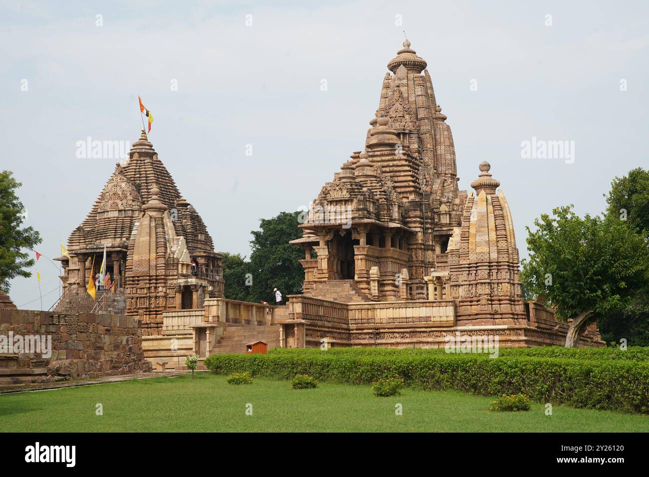 Matangeshvara and Lakshmana Temples. Khajuraho Group of Monuments ...